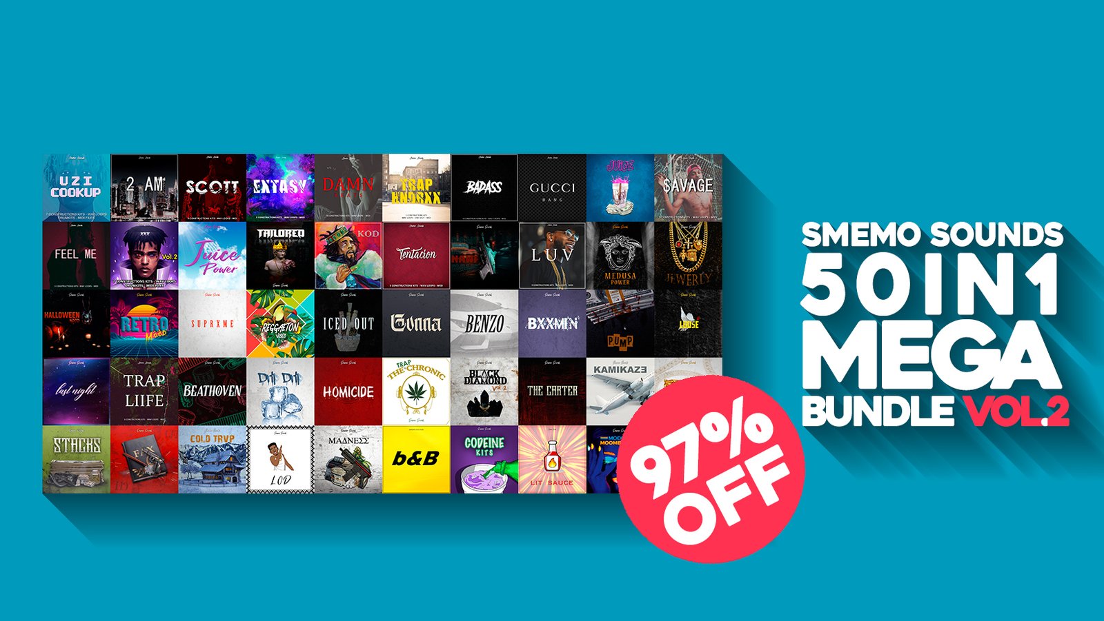 50 in 1 Bundle Vol. 2 By Smemo Sounds – vstalarm.com